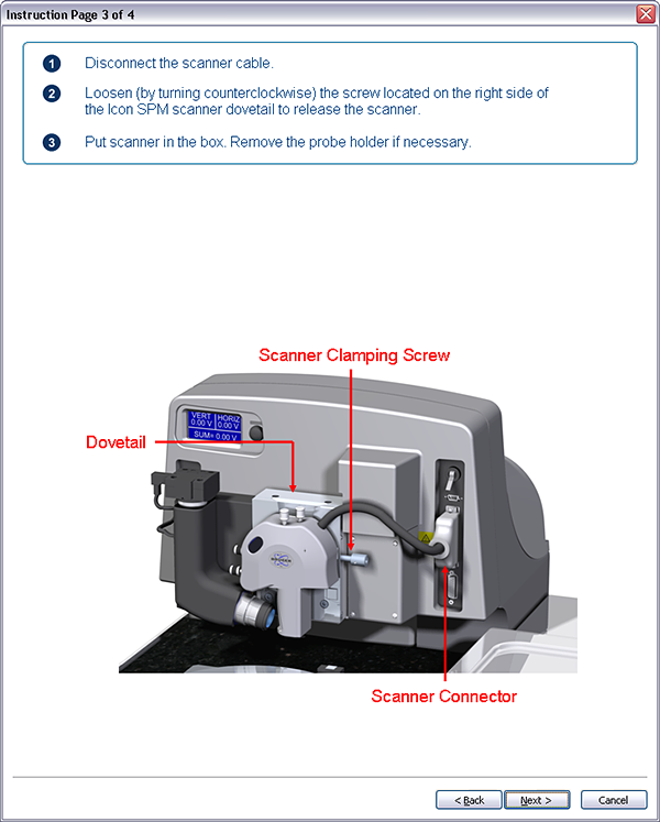 Swapping Dimension Icon Scanners